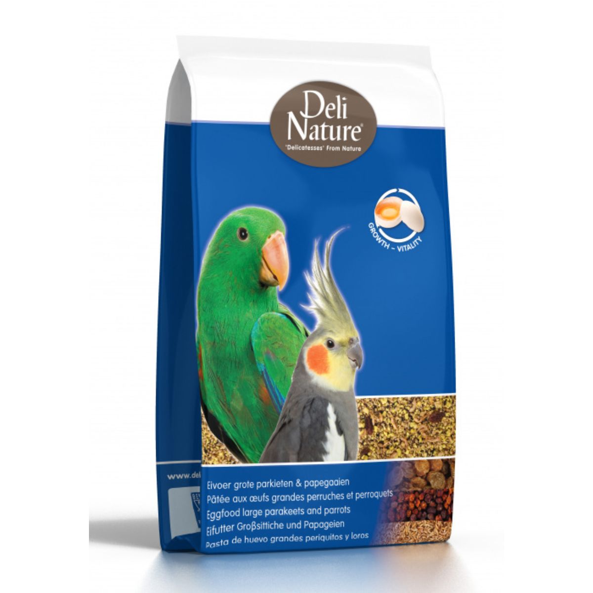 Munatoit Deli Nature Moist Large Parakeets & Parrots 800 g